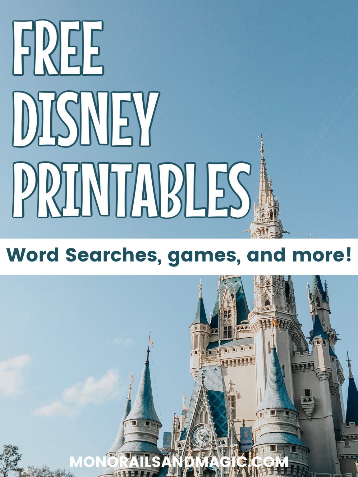 Free Disney Printables for Kids and Adults - Monorails and Magic