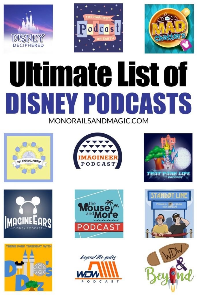 Ultimate List of the Best Disney Podcasts - Monorails and Magic