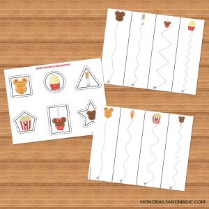 Disney Snacks Activity Pack - Monorails and Magic