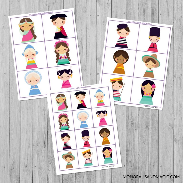 It's a Small World Activity Pack - Monorails and Magic