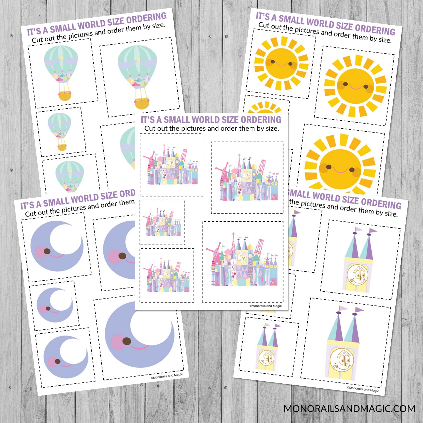 It's a Small World Activity Pack - Monorails and Magic