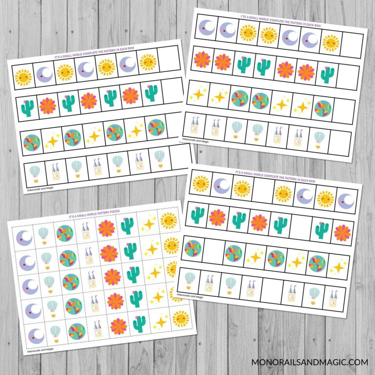 It's a Small World Activity Pack - Monorails and Magic